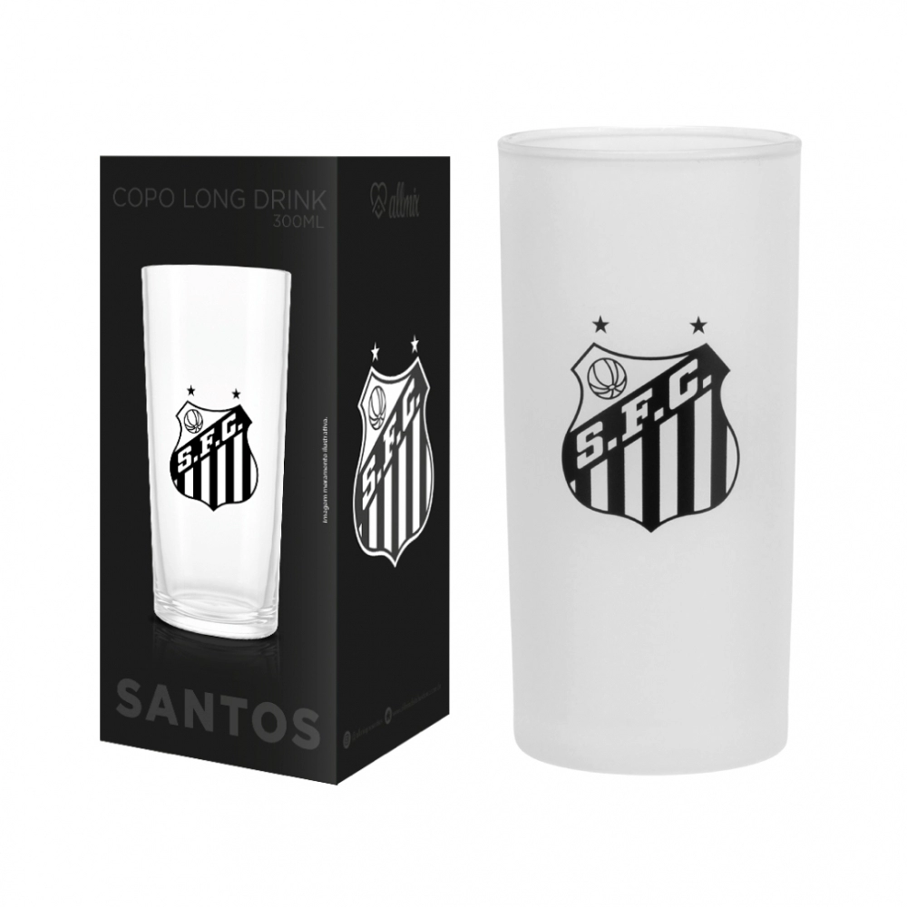Copo Cylinder Long Drink Prime Santos 300ml