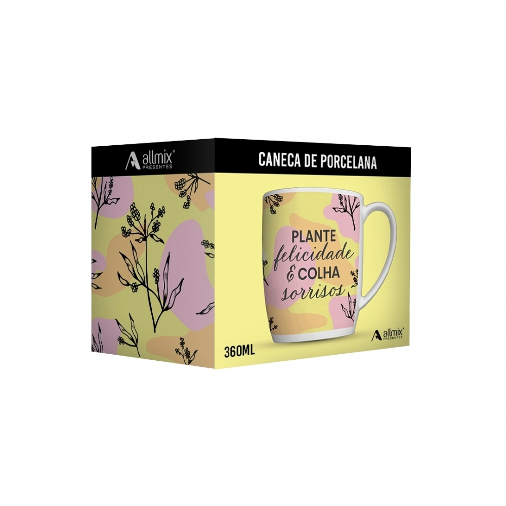 Caneca Urban Plante Felicidade 360ml