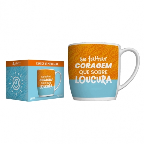 Caneca Urban Coragem 360ml